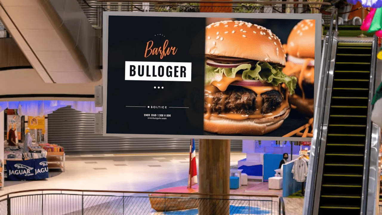 How a Restaurant Billboard Grabs Attention On the Go