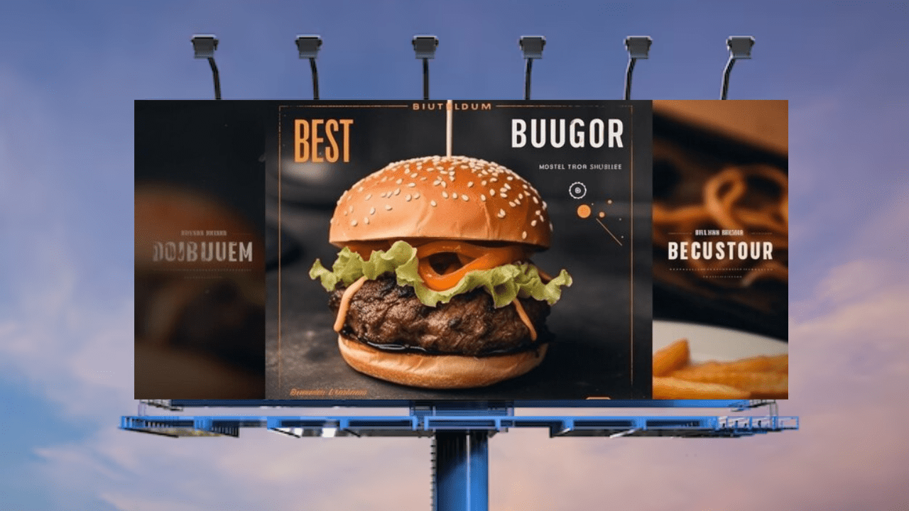 How a Restaurant Billboard Grabs Attention On the Go